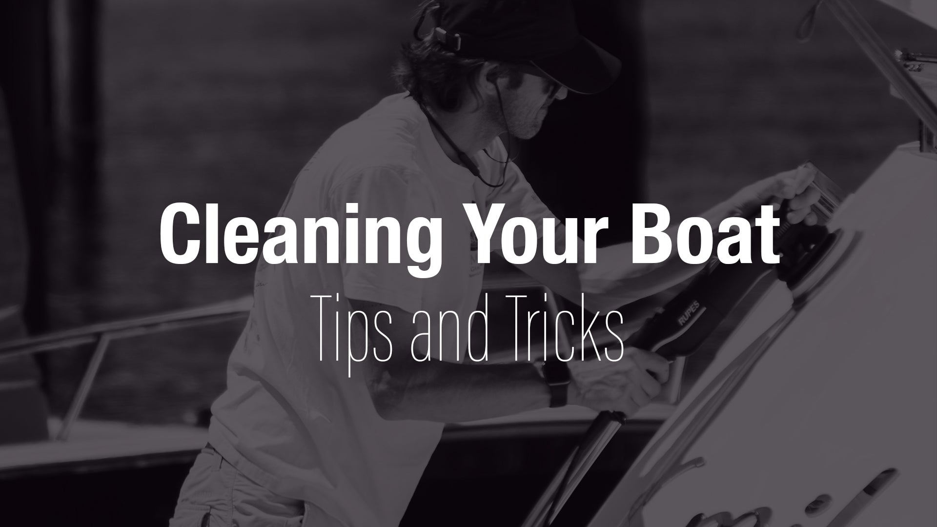How to Clean Your Boat’s Deck: Tips and Tricks for a Pristine Finish ...