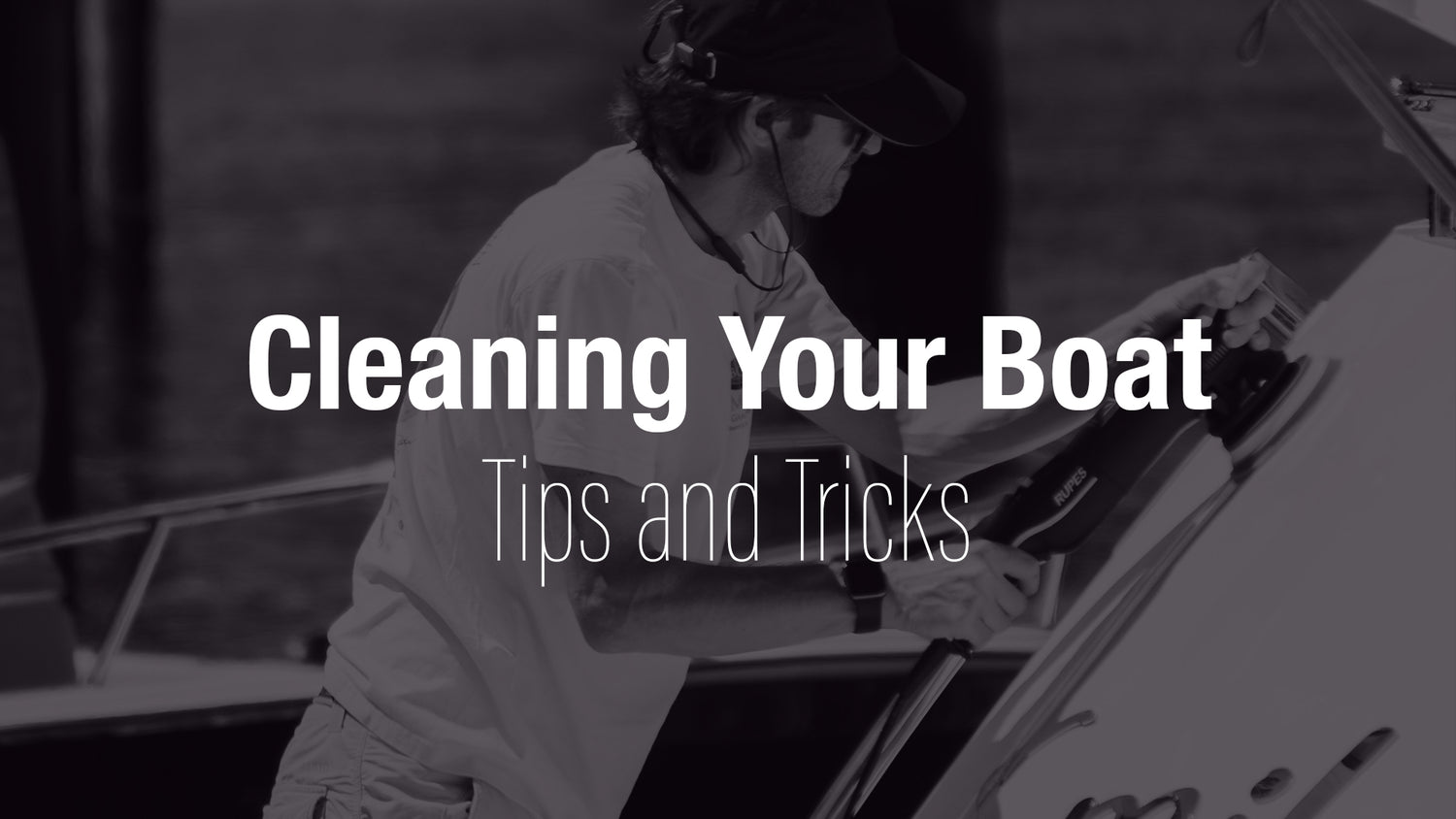 How to Clean Your Boat’s Deck: Tips and Tricks for a Pristine Finish – Opah Gear Fishing Bags